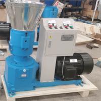 China Automatic Feed Pellet Manufacturing Machine 200-1200 Kg/hour Capacity with 7.5-30kw Power Options for sale