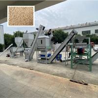 China 1-12mm Final Pellet Size Ring Die Pellet Mill Type Animal Feed Pelletizing Line for sale