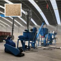 China Flat Die 1-2t/h Poultry Animal Feed Pellet Production Line Pelletizer 380V 50Hz for sale