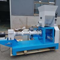 China Dry Type Fish Feed Extruder 60-100kg/h Shrimp Pellet Machine CE Certified for sale