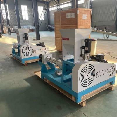 China DGP Dry Type Single Screw Fish Feed Extruder 30kg/h to 4t/h Capacity Floating Pellet Machine for sale