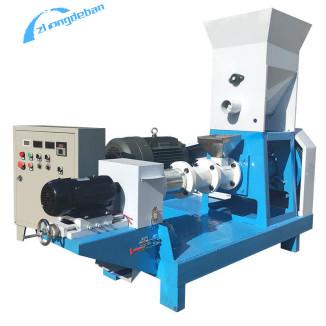 China 600-1000 kg/h Screw Feed Extruder for Pet and Floating Fish Feed Production for sale