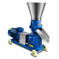 China Zhongdebao Feed Pellet Mill 4kW-37kW 80-1200kg/h Carbon Steel Poultry Livestock Feed Pellet Machine for sale