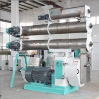 China 2-4 T/H Ring Die Feed Pellet Mill with Single Conditioner Animal Feed Pellet Machine 22kW for sale
