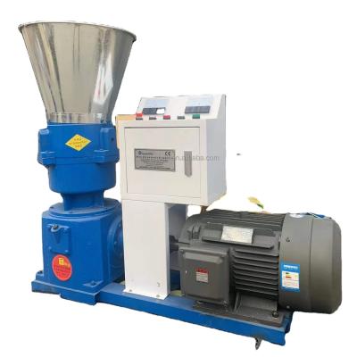 China 0.8-4t/h Capacity Wood Pellet Mill Machine with 55-160kW Motor and 450-700mm Alloy Steel Die for sale