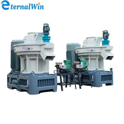 China 60-200kW Wood Pellet Production Line with 0.5-10t/h Capacity and 6-12mm Pellet Diameter for sale