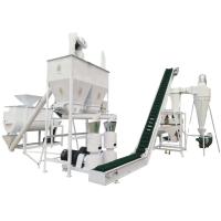 China Biomass Wood Pellet Production Line 0.5-10t/h 6-12mm Pellet Diameter Ring Die Pellet Mill for sale