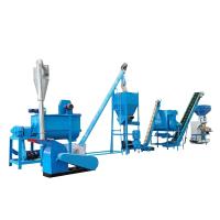 China 380V 50Hz 3Phase Animal Feed Pellet Production Line 0.5-30 Tons Per Hour for sale