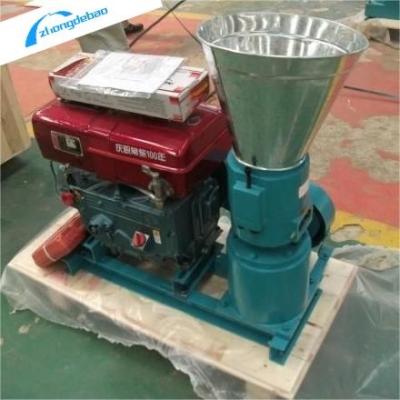 China Adjustable Length Feed Pellet Mill Machine 90-120 kg/h for Poultry Animal Feed for sale