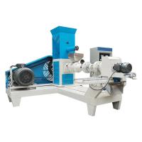 China Stainless Steel Dry Fish Feed Extruder 50-2000kg/h Electric or Steam Heating 1 Phase Triphase for sale