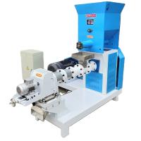 China Electrically Heated Screw Feed Extruder 40-2000kg/h 220V/380V Pet Food Processing Machine for sale