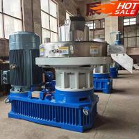 China Ring Die Wood Pellet Mill 55-160 kW Sawdust Pellet Machine 0.8-3 T/H for sale