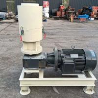 China Wood Pellet Mill Model 550B 55KW 700-800kg/h Flat Die Pellet Machine for Biomass Pellet Production for sale