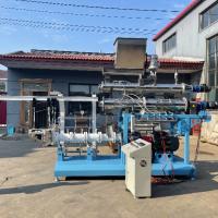 China Twin Screw Floating Fish Feed Pellet Extruder Line 1t/h 75kw for Tilapia for sale