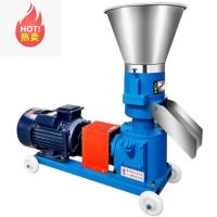 China Model 210 Industrial Feed Pellet Mill Machine 200-300 kg/h Capacity 4-12 mm Pellet Size Alloy Steel Construction for sale