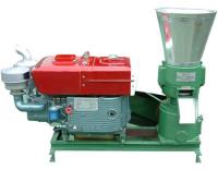 China Diesel Pet Food Pellet Machine 300-400 kg/h 22HP Feed Pellet Mill for Animal Feed for sale
