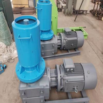 China 120kg/h Electric Feed Pellet Machine 4kw Flat Die Pellet Mill for Farm Use for sale