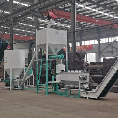 China Industrial Feed Pellet Machine Production Line 1-2 ton per hour for Chicken Animal Cow Feed for sale