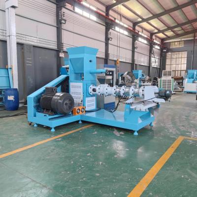 China High Temperature Fish Feed Extruder 40-500 kg/h Capacity for Aquaculture Sterilization for sale