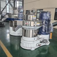 China Energy Saving Ring Die Wood Pellet Mill 0.8-2 tph Biomass Briquetting Machine for sale