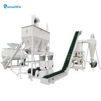 China Animal Feed Pellet Production Line 100-1200kg/h Customizable Dimensions CE SGS BV for sale