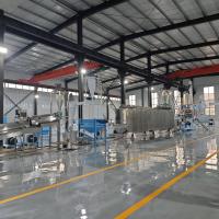 China CE Certified 1-2t/h Twin-Screw Floating Fish Feed Production Line Wet Extrusion for sale