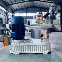 China Industrial Ring Die Wood Pellet Mill 800kg/h to 10T/h for Biomass Fuel Production for sale