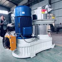 China Ring Die Wood Pellet Mill 0.5-15 T/H for Biomass Pellet Production Line for sale