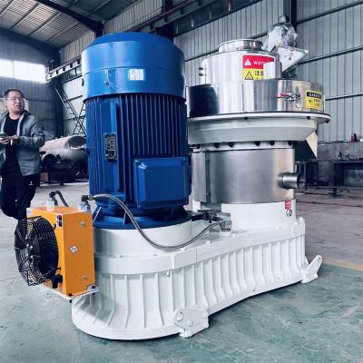 China Ring Die Wood Pellet Mill 0.5-15 T/H for Biomass Pellet Production Line for sale