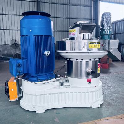 China Ring Die Wood Pellet Machine 55-132kW Biomass Pellet Press 0.8-3t/h for sale