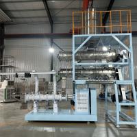 China Fish Feed Pet Food Extrusion Line 500kg/h-10t/h Single Twin Screw Stainless Steel for sale