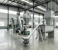 China High Automation Feed Pellet Production Line 22kw Main Power 1-10tph Output for Efficient Animal Feed for sale