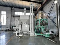 China 500-1000 kg/h Floating Fish Feed Production Line Wet-Type Twin-Screw Extrusion Line for sale