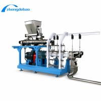 China 500kg/h Twin Screw Wet Extruder for Floating Fish Feed Production Line for sale