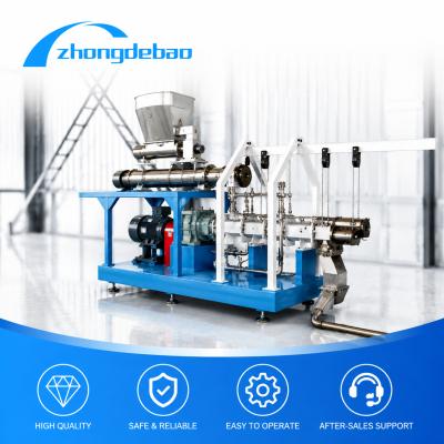 China Automatic Fish Feed Pellet Extruder Machine for Aquaculture Feed Production for sale