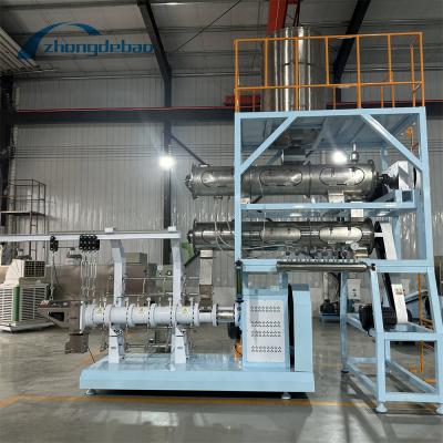 China Industrial Floating Fish Feed Pellet Machine 37-160kw 6-12mm Pellet Size for Aquaculture for sale