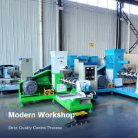 China Shrimp Feed Pellet Extruder Machine For Aquaculture Floating Feed Production With Easy Operation Design for sale