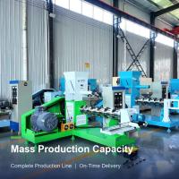 China Shrimp Feed Pellet Extruder Machine For Aquaculture Floating Feed Production With Easy Operation Design for sale