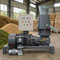 China Wood Pellet Press Machine Diesel Engine Powered Sawdust Pellet Mill For Farm Barn Use And Stable Animal Bedding Making for sale