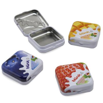 China Small Square Tin Box for sale