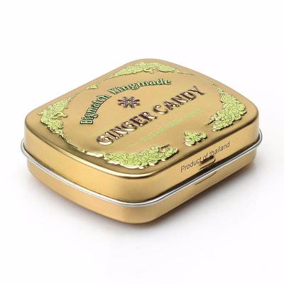 China Retangular Food Grade Tin Containers for sale