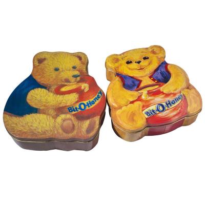 China Cartoon Tin Candy Containers for sale