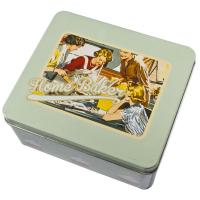 China Eco-friendly Tin Cookie Containers And Food Packaging Box With Different Designs for sale