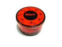 China Red Colored Food Grade Tin Containers / Cylindroid Tinplate Can for sale