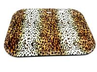 China Square Printed Tin Serving Trays For Cake / Fruit / Coffee ， 415x310x15hmm for sale