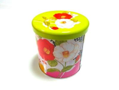 China Colorful Tin Tea Canisters for sale