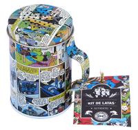 China Kit De Latas Metal Tin Container for sale