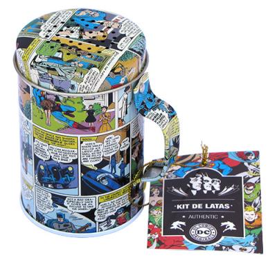 China Kit De Latas Metal Tin Container for sale