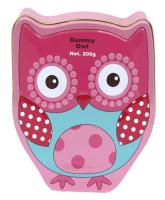 China Gummy Owl Tin Container With Embossment , Food Grade Metal Box ,Looks Awesome and Vivid ,Spot Color Printing and Vanish for sale