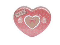 China Heart Shape Chocolate Tin Box, Small Tin Case ,Metal Tin Can ,Tin Container for sale